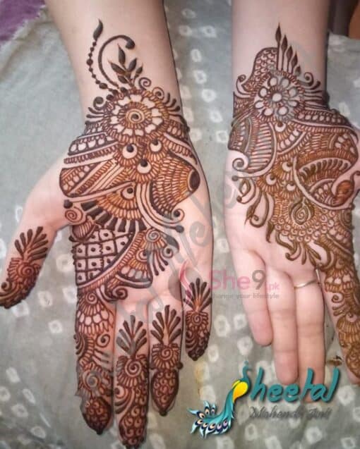 Mehndi Designs for Eid: Simple, Easy, and Full Designs - She9.Pk
