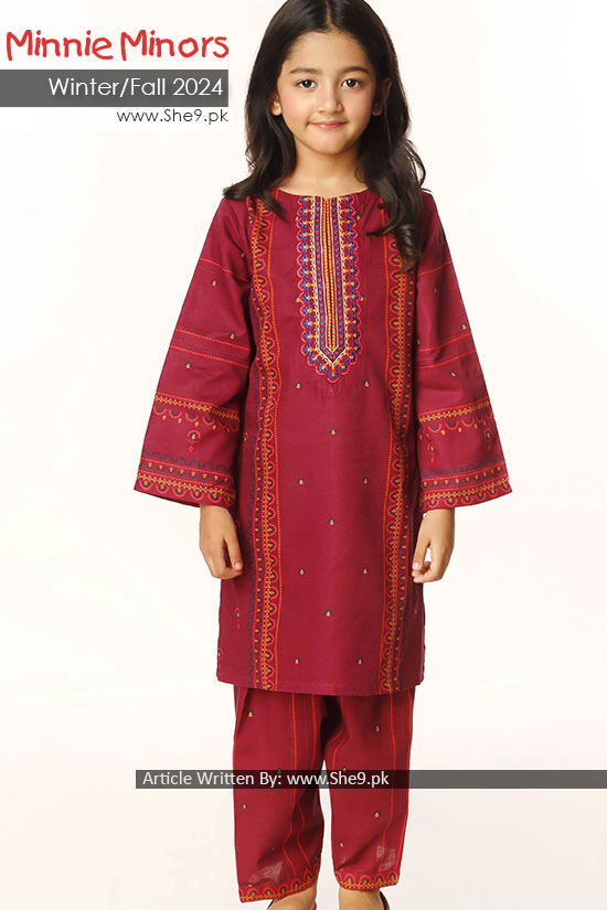Minnie Minors Winter Collection 2024: Kids Winter Outfits - She9.Pk